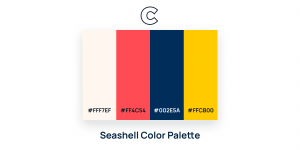 Colorpoint - Beautiful Color Palettes - Seashell Color Palette